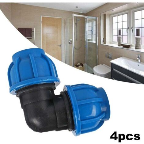 Lot de 4 raccords coudés 32 mm PE pour tuyaux PPR PVC – Arrosage et ...