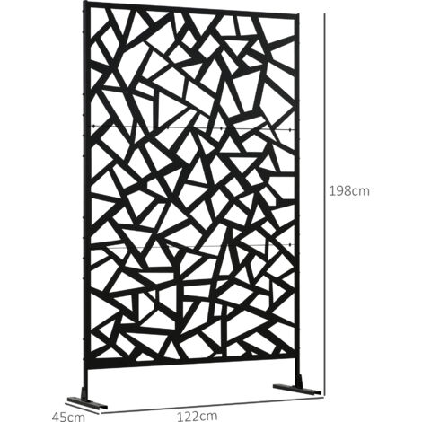 Panneau brise-vue balcon pour préserver l'intimité terrasse 198cm ...