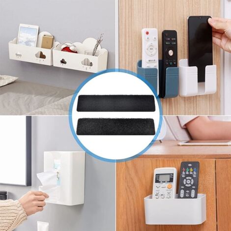 Le auto-Adhésif Extra-Fort, 50 Pièces double face auto-Adhésif Noir ...