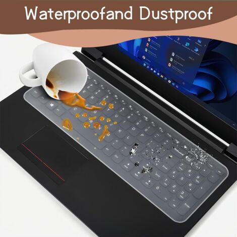 2 Pièces Film Protecteur de Clavier pour Ordinateur Portable, 13-14 ...