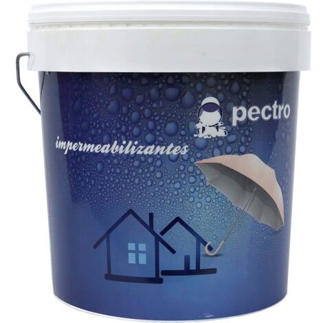 Peinture imperméabilisant terrasse - PECTRO - 4L - Élastique - Blanc ...