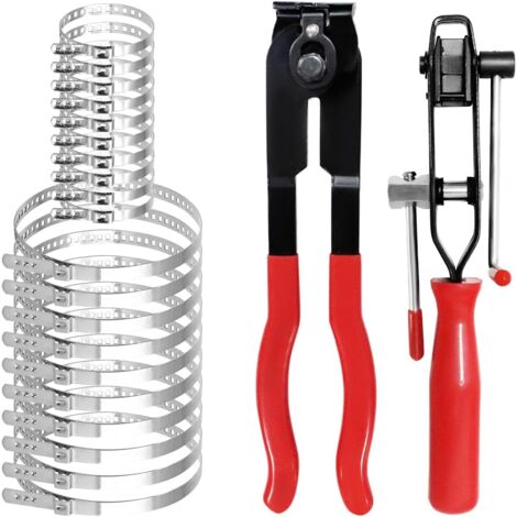 22-Piece Auto CV Joint Boot Clamp Set, Car Band Tool Kit with 2 CV ...