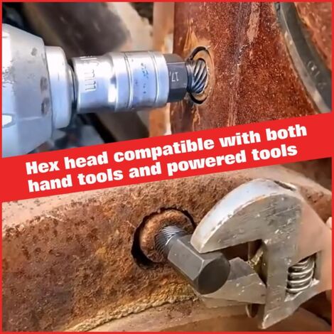 Multi-spline screw extractor set, Easy bolt extractor set, Broken bolt ...