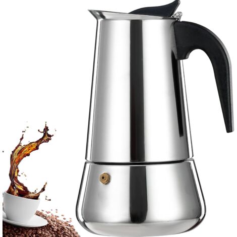 Stainless Steel Espresso Machine Hot Plate Moka Pot Espresso Machine ...