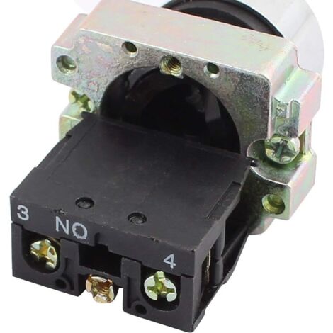 Rotary Selector Switch with Locking 1NO 2 Position SPST, 600V 10A ...