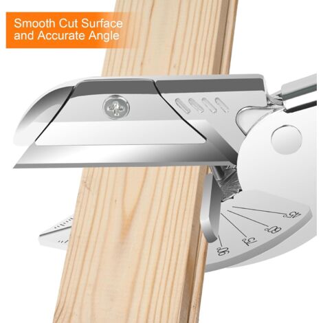 Mitre shears - multi-angle trim cutter from 45 to 135 degrees, joint ...