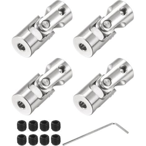 4 Pack Coupling Joint, Universal Steering Shaft, Metal Shaft Coupling ...