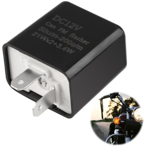Motorcycle Turn Signal Relay, LED Motorcycle Turn Signal Relay. 12V ...