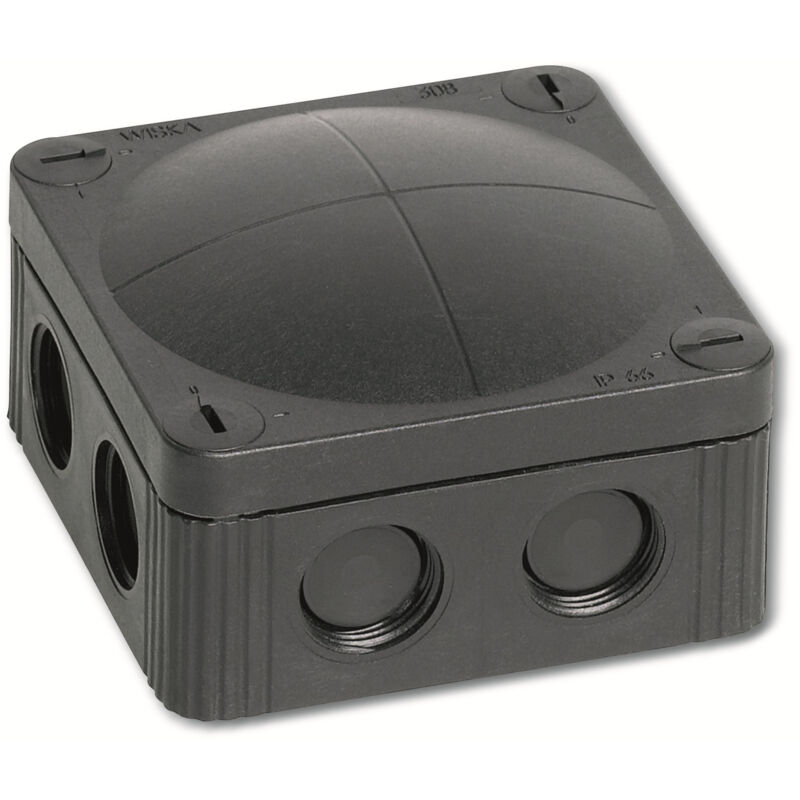 Boîte de dérivation WISKA COMBI 308 BK, IP66/67