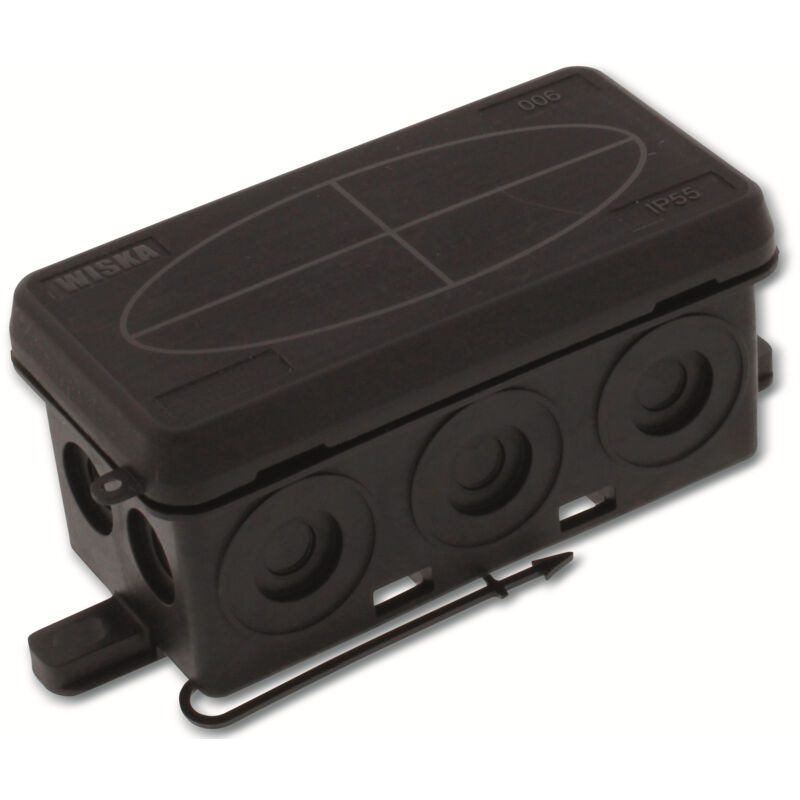 Boîte de dérivation WISKA KA 006 BK, IP55