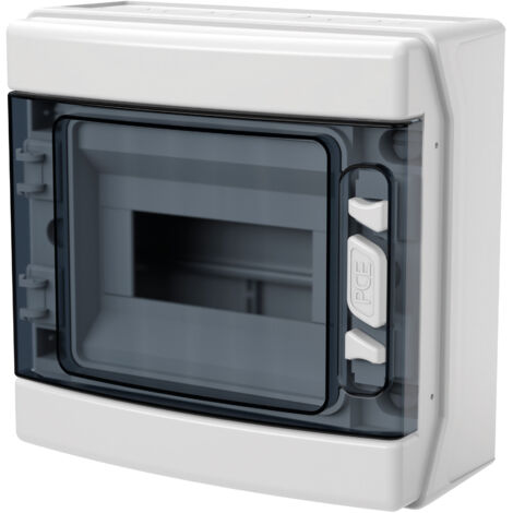 PCE Petit tableau de distribution T-Box, 1x8 modules, IP65