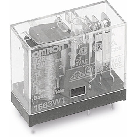 Relais OMRON G2R1E-24, montage imprimé, 1xRT, 24 V-, 16 A