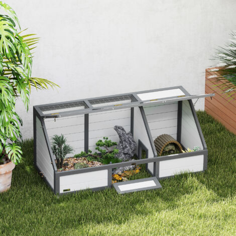 Schildkrötenbox, Outdoor Schildkrötengehege, bodenloses Design, leicht ...