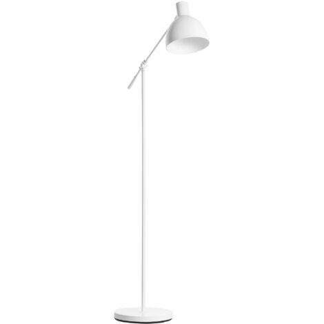 Stehleuchte im Industriedesign, höhenverstellbar, Bodenschalter 30 m x ...