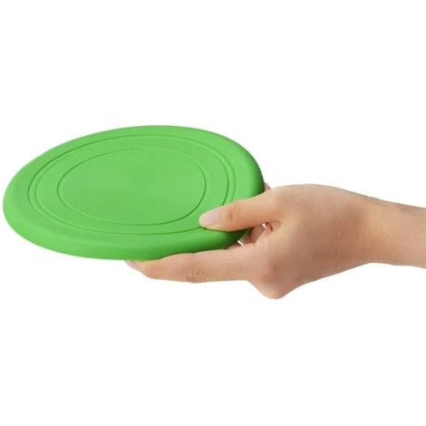 Lot de 6 frisbees pour chien - 17,5 cm - frisbees en caoutchouc naturel ...