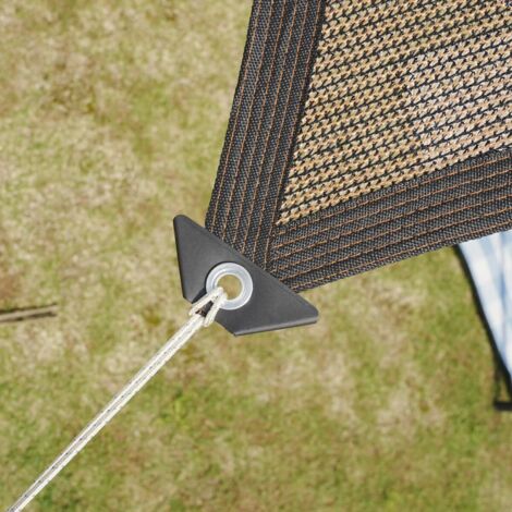 Parasol perforé, protection solaire 70% pour jardin, terrasse ...