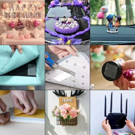 2 PC ruban adhésif double face résistant, ruban adhésif pour tapis ...