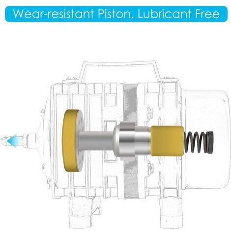 Pompe à air d'aquarium 1250 GPH – Aérateur d'étang électromagnétique ...