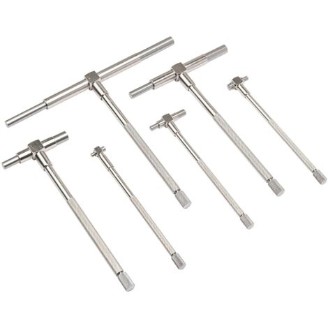 Teleskop-Messuhr-Set, Mikrometer, Innenmessgerät – 6-teilig, Teleskop ...