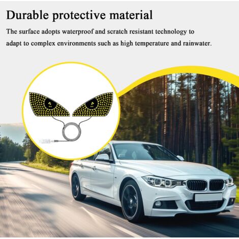 Lumière Décorative Yeux de Voiture,Yeux LED Portables pour Automobile ...