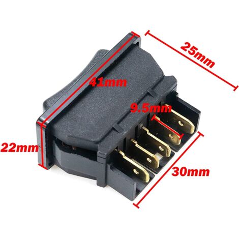 3 pièces 5 Broches 12V 20A/24V 10A Interrupteur de Fenêtre de Voiture ...