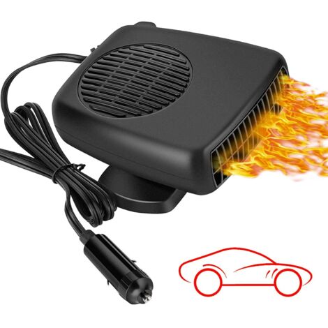 Ventilateur Chauffant Voiture 12V 150W - Double Fonction Chauffage ...