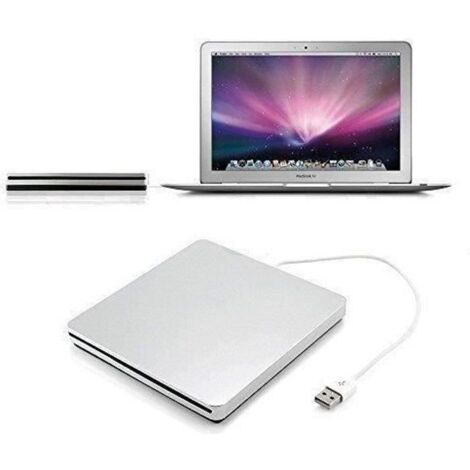 Lecteur-graveur de CD-DVD externe USB Compatible Apple MacBook Pro-Air ...