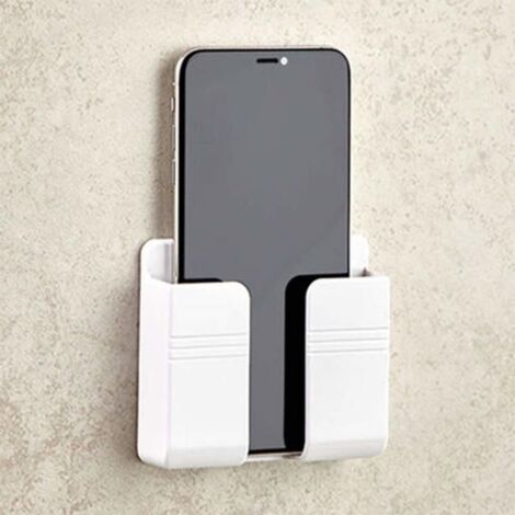 Support de téléphone mural, support mural sans dommage pour smartphones ...
