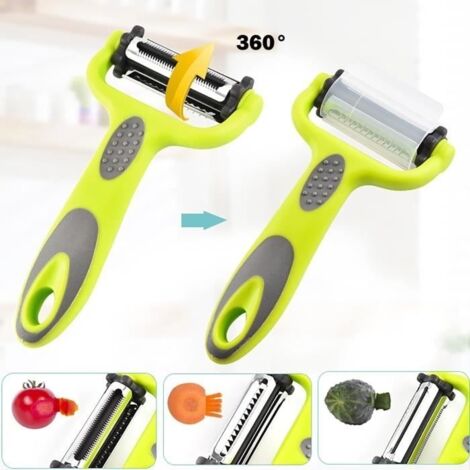 3 en 1 Econome a Julienne - Econome Spaghetti Legumes, Eplucheur ...