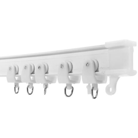 4.5 mètres Rideau Glide Rail Track droites ou pliable souple baies ...