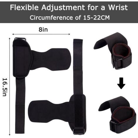Sangle de Tirage Musculation, Sangle Poignet Sangles de poignet ...