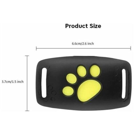 Smart Pet Collar with GPS Tracker and Waterproof Light Activity ...