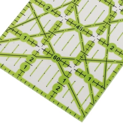 Akozon modèles de courtepointe Règle de courtepointe Acrylique ...