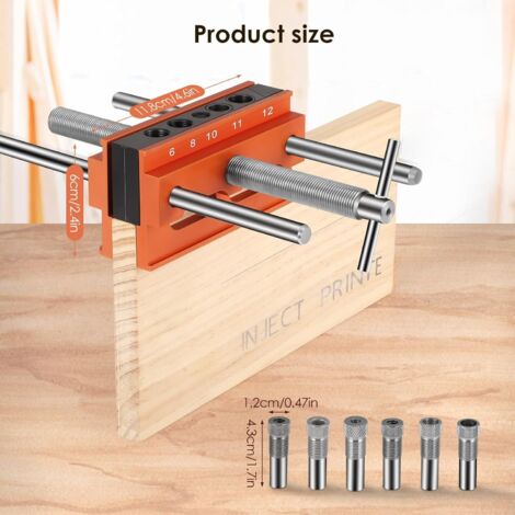 Kit di strumenti per tasselli autocentranti, set di guide per trapano ...