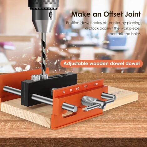 Kit di strumenti per tasselli autocentranti, set di guide per trapano ...