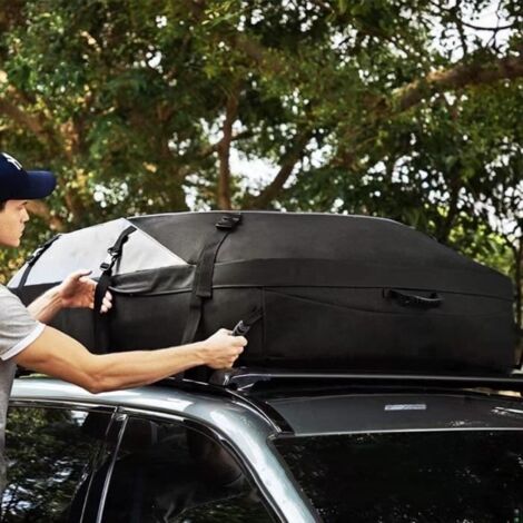 Coffre de toit pour camping et voyage bagage de toit voiture 425L S ...