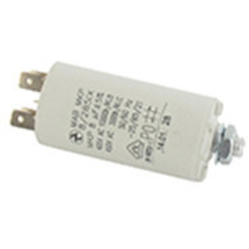 Condensador eléctrico universal de 8 uF - Montaje M8, ø: 30mm, H: 84mm