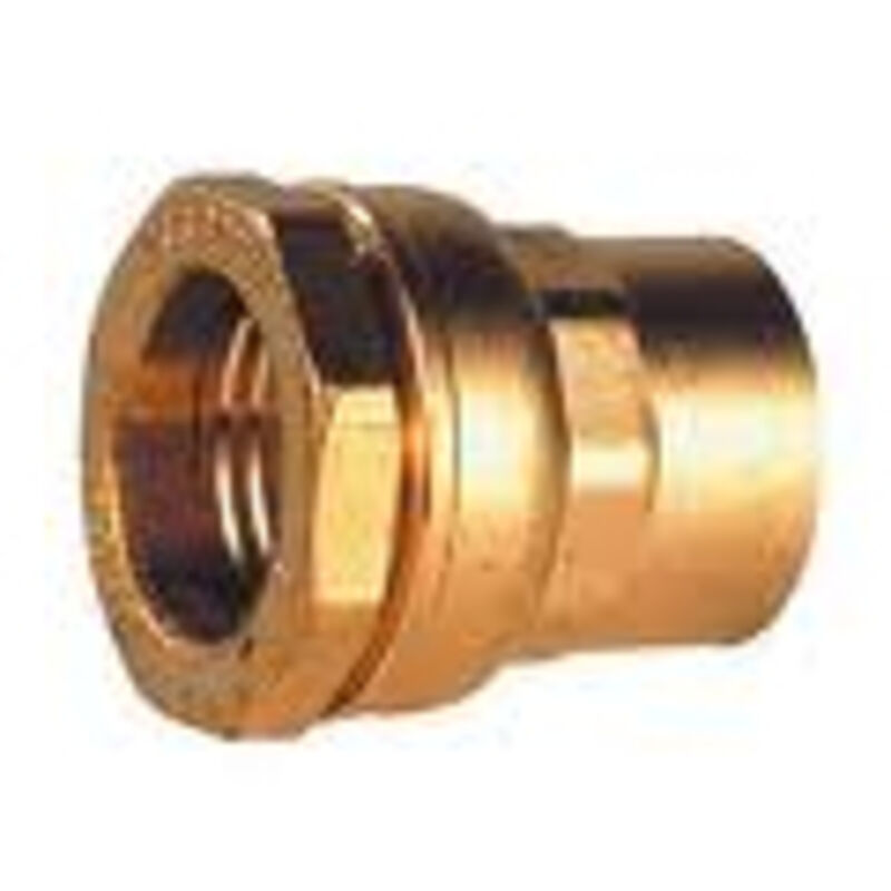 Conector recto hembra D20 1/2 - Riego por lluvia