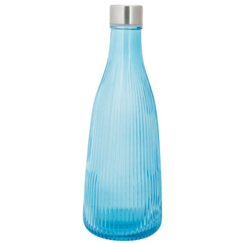 6 Botellas de 1 L Azul Azur - Atla - Cómodo y a la Moda
