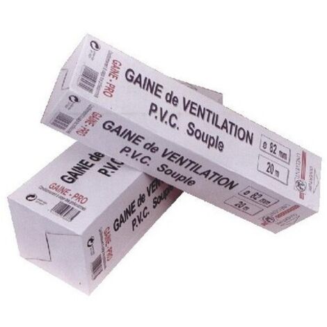 Manga flexible VMC PVC aislada ø125 mm longitud 10 metros - ATLANTIC