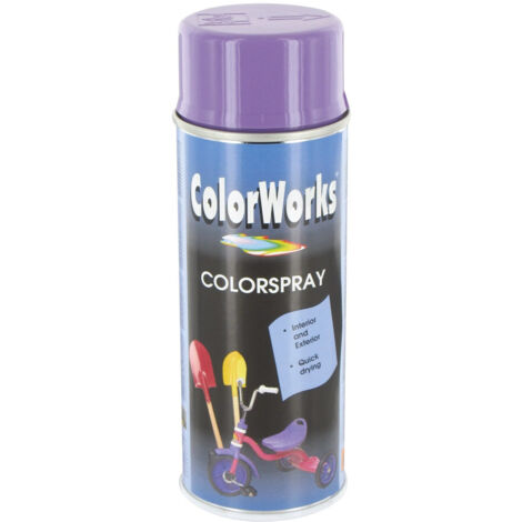Pintura en aerosol brillante de 400 ml, color azul claro