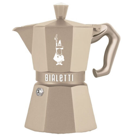 Moka Exklusiv Oktogonal Induktion - 3 Tassen Desert - Bialetti France Sarl