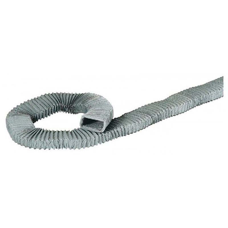 Gaine vmc extra plate souple pvc diamètre ø125 mm longueur 6 mêtres