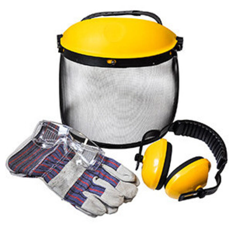Kit de protection OZAKI composé d'un écran grillagé relevable (EN1731 ...