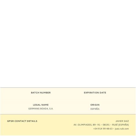 Peigne En Acier 28cm. (8x8) Manche En Plastique Ouvert 25905 Rubi