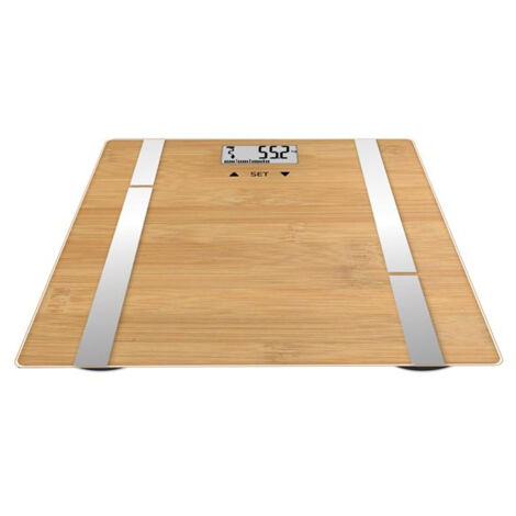 15240 - Impedenziometro fino a 180 Kg - 10 Memorie - bambù - Terraillon