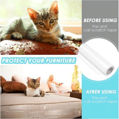 Protection canape Chat Anti Griffe, Anti Griffe Chat canapé, pour ...