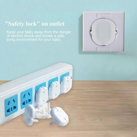 Lot de 10 cache-prises de sécurité pour enfants, protections ...