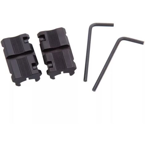 2 pièces/Ensemble Fusil de Chasse portée de Fusil Supports Base ...