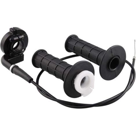 Drehgasgriff und Gaszug mit 7/8" (22 mm) Griff für 50ccm, 90ccm, 110ccm ...